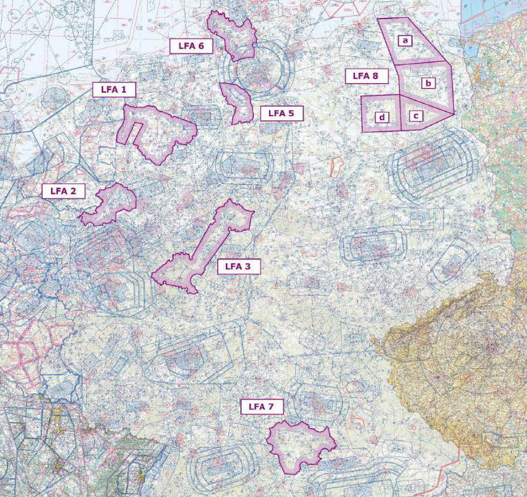 LFA | Tieffluggebiete der Bundeswehr | DFS Deutsche Flugsicherung GmbH