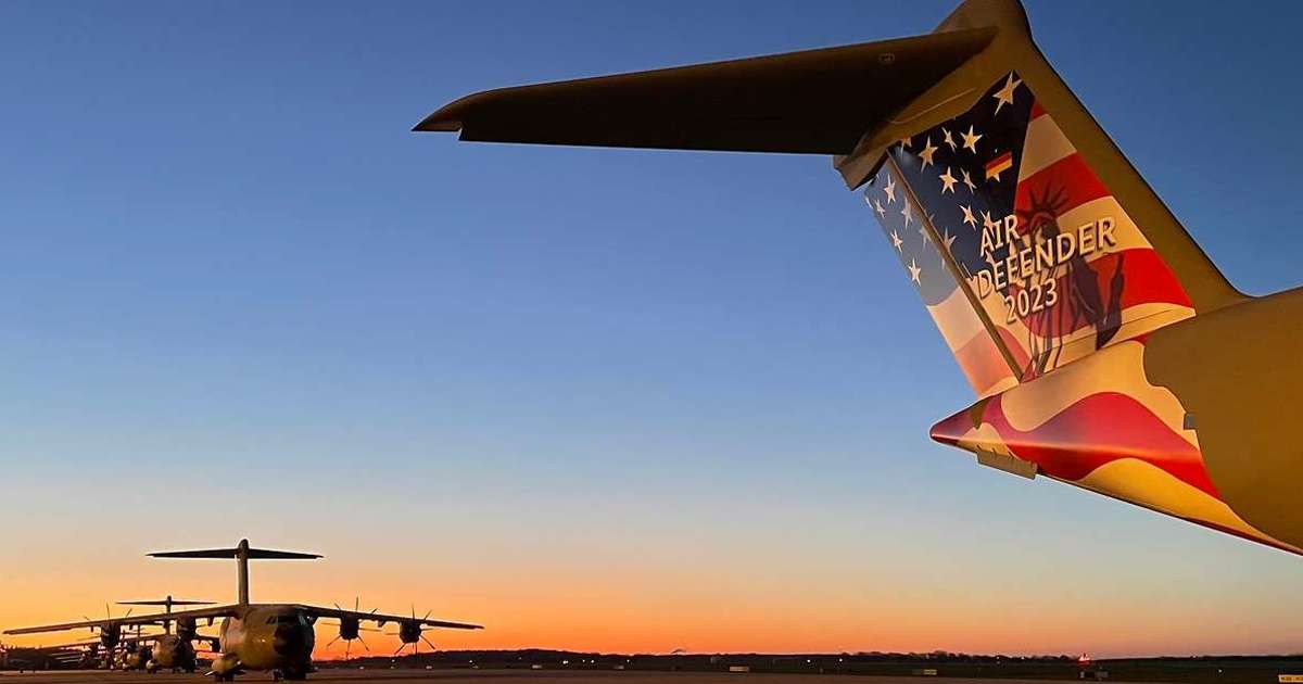 Air Defender 2023 – Large-scale military exercise in German airspace ...